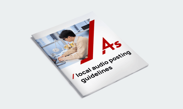 4As Local Audio Posting Guidelines - 4As