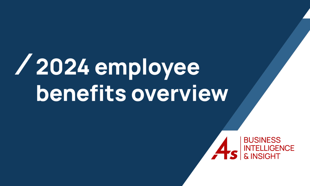 2024 Employee Benefits Overview Report – 4As